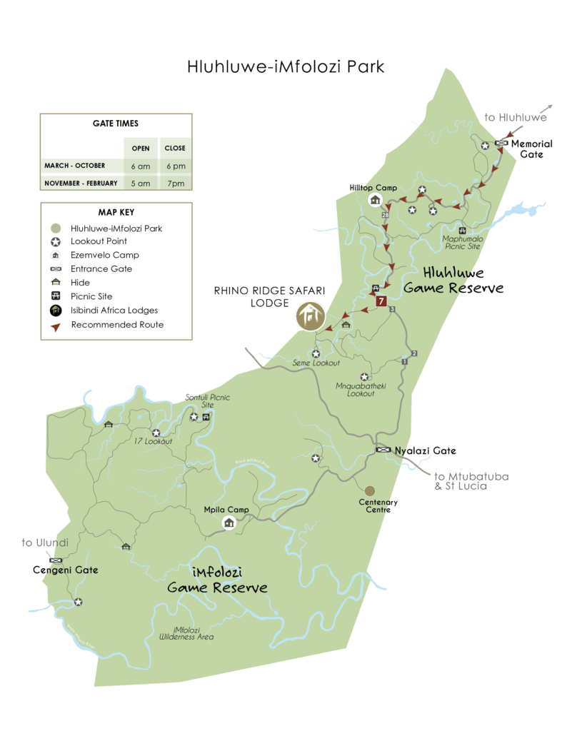 Contact Details | Rhino Ridge Safari Lodge, Hluhluwe iMfolozi Park